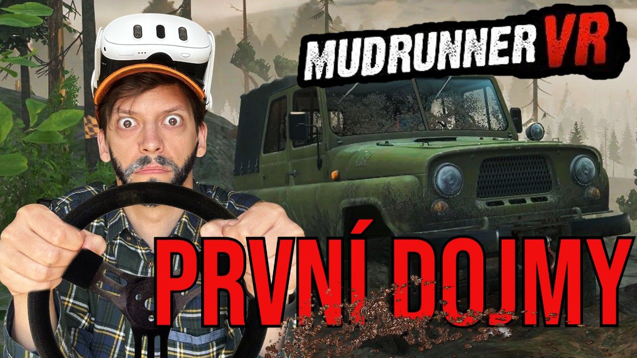 Mudrunner VR vypadá skvěle ve virtuální realitě Quest 3 | Stream